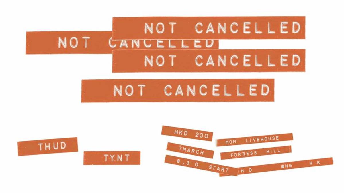 NOT CANCELLED (THUD X TYNT)